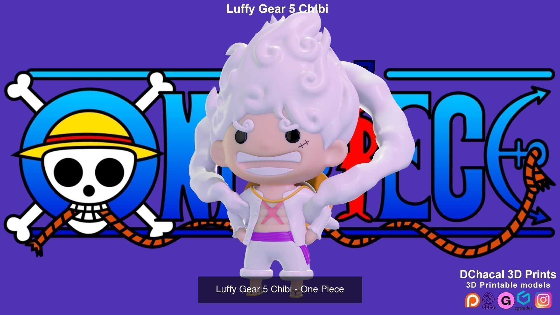 Chibis - One Piece 3D Model Collection 3D printable | CGTrader