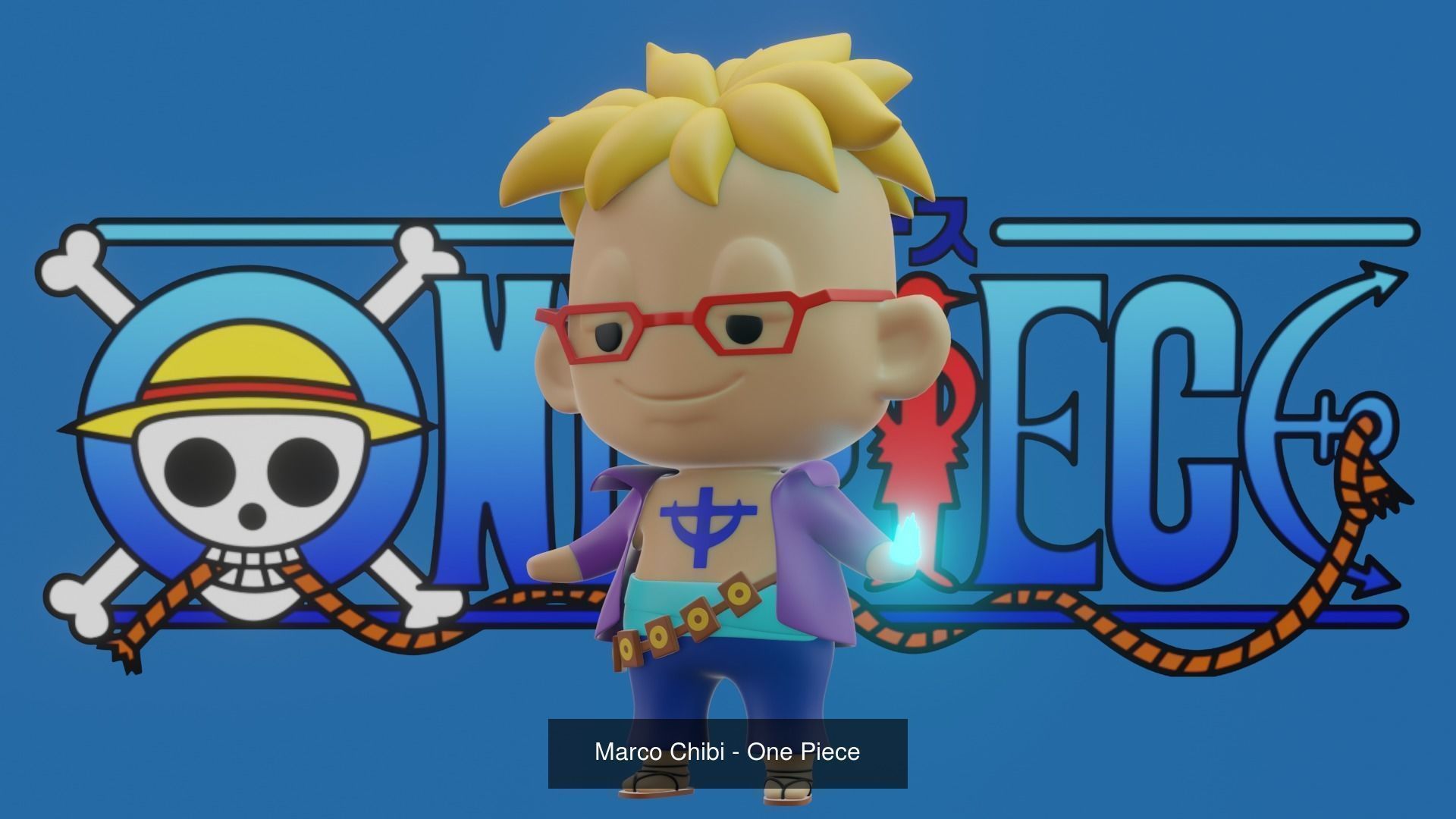 Chibis - One Piece 3D Model Collection | CGTrader