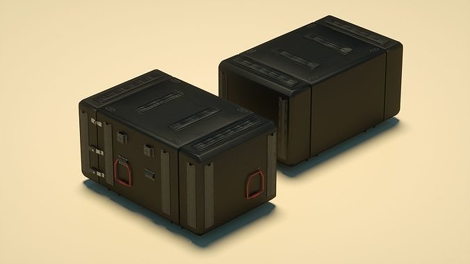 3D model C4D model of box air box weapon box VR / AR / low-poly | CGTrader