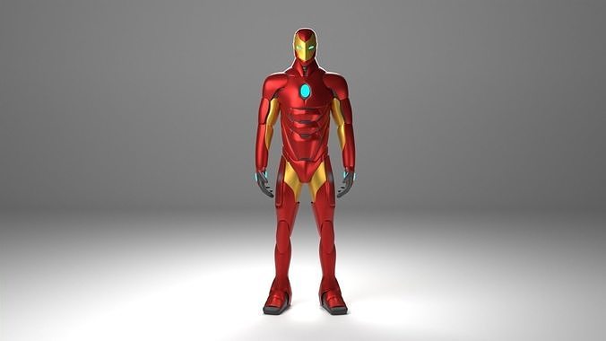 3D model Iron man invincible 3D Model VR / AR / low-poly | CGTrader