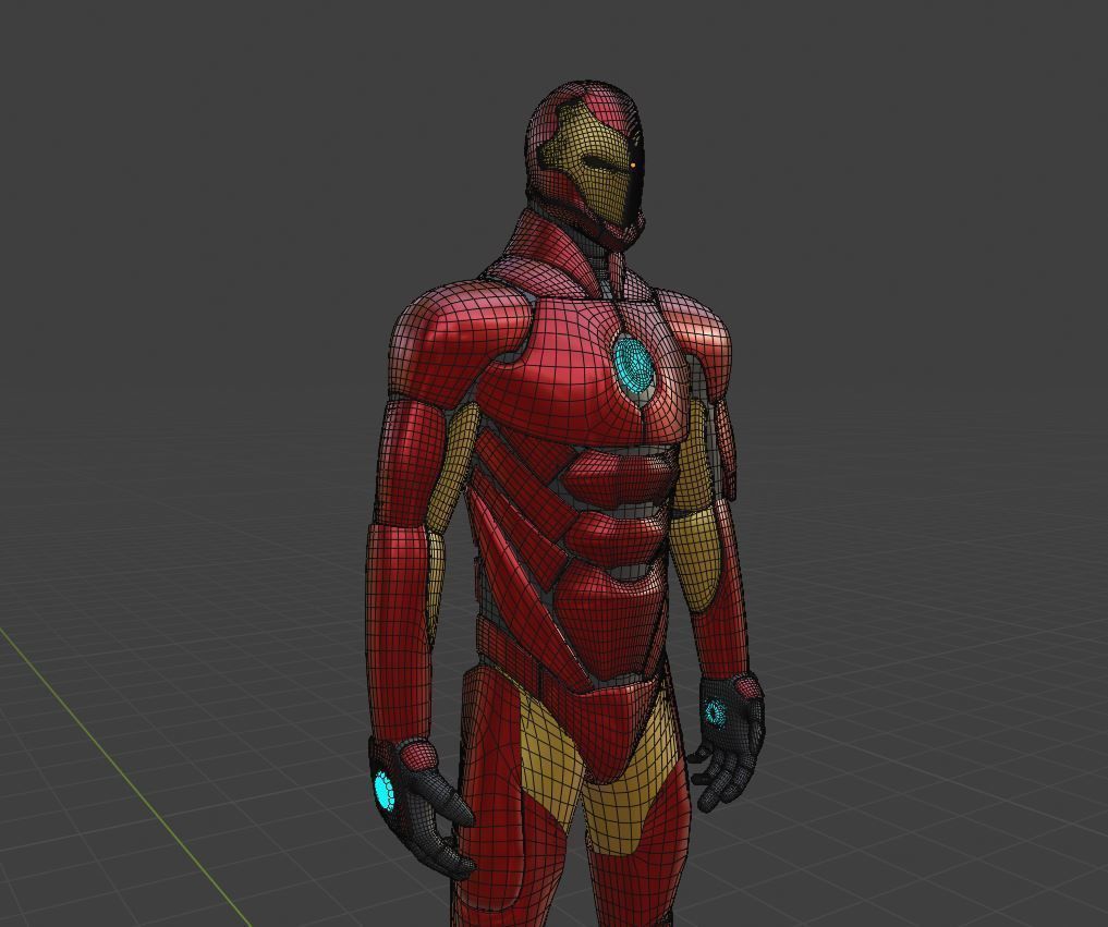 3D model Iron man invincible 3D Model VR / AR / low-poly | CGTrader