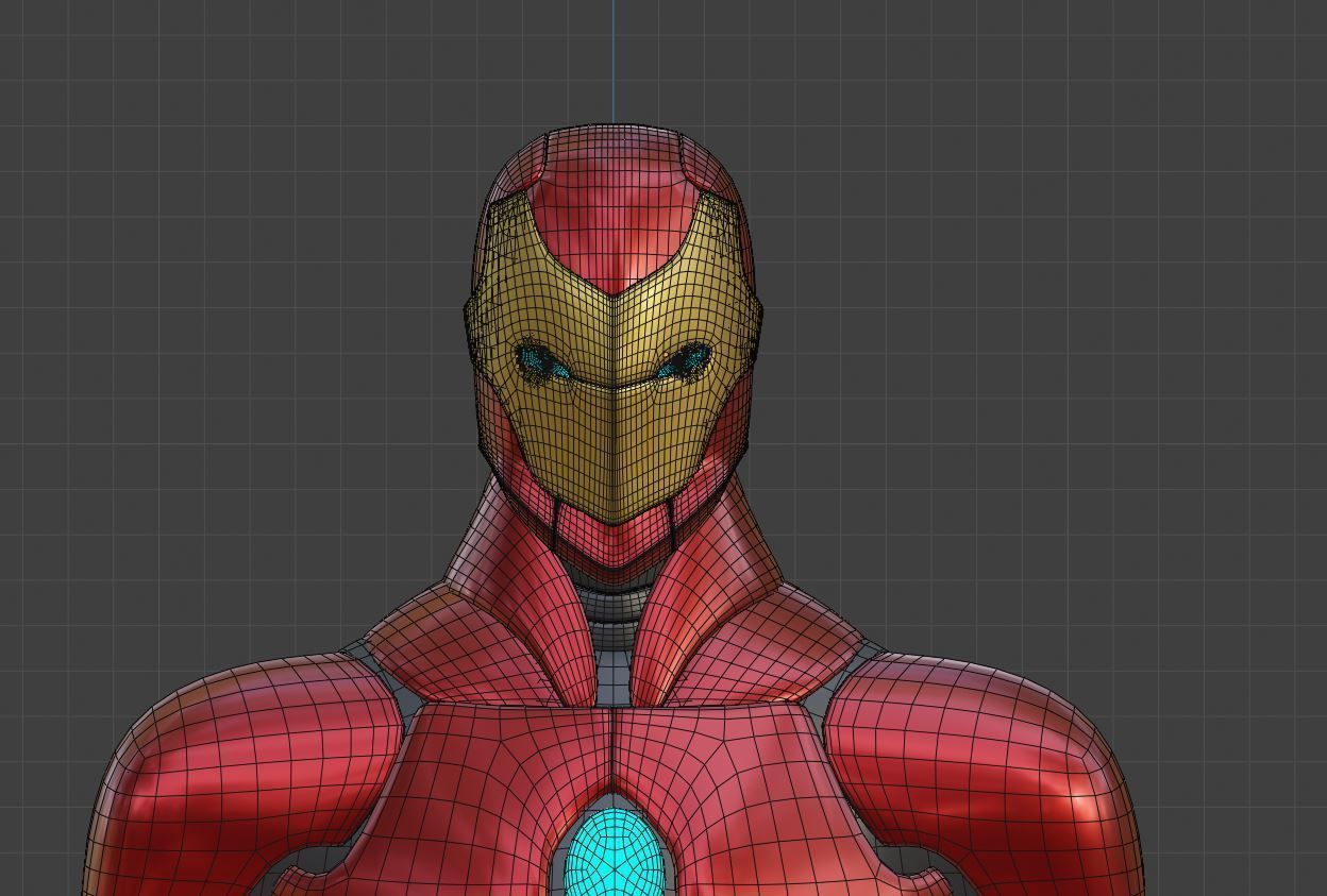 3D model Iron man invincible 3D Model VR / AR / low-poly | CGTrader
