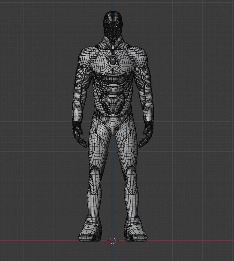 3D model Iron man invincible 3D Model VR / AR / low-poly | CGTrader