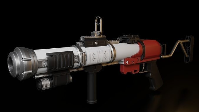 Grenade Launcher Destiny 2 3D model | CGTrader