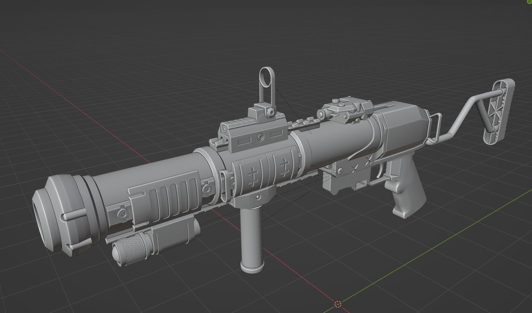 Grenade Launcher Destiny 2 3D model | CGTrader
