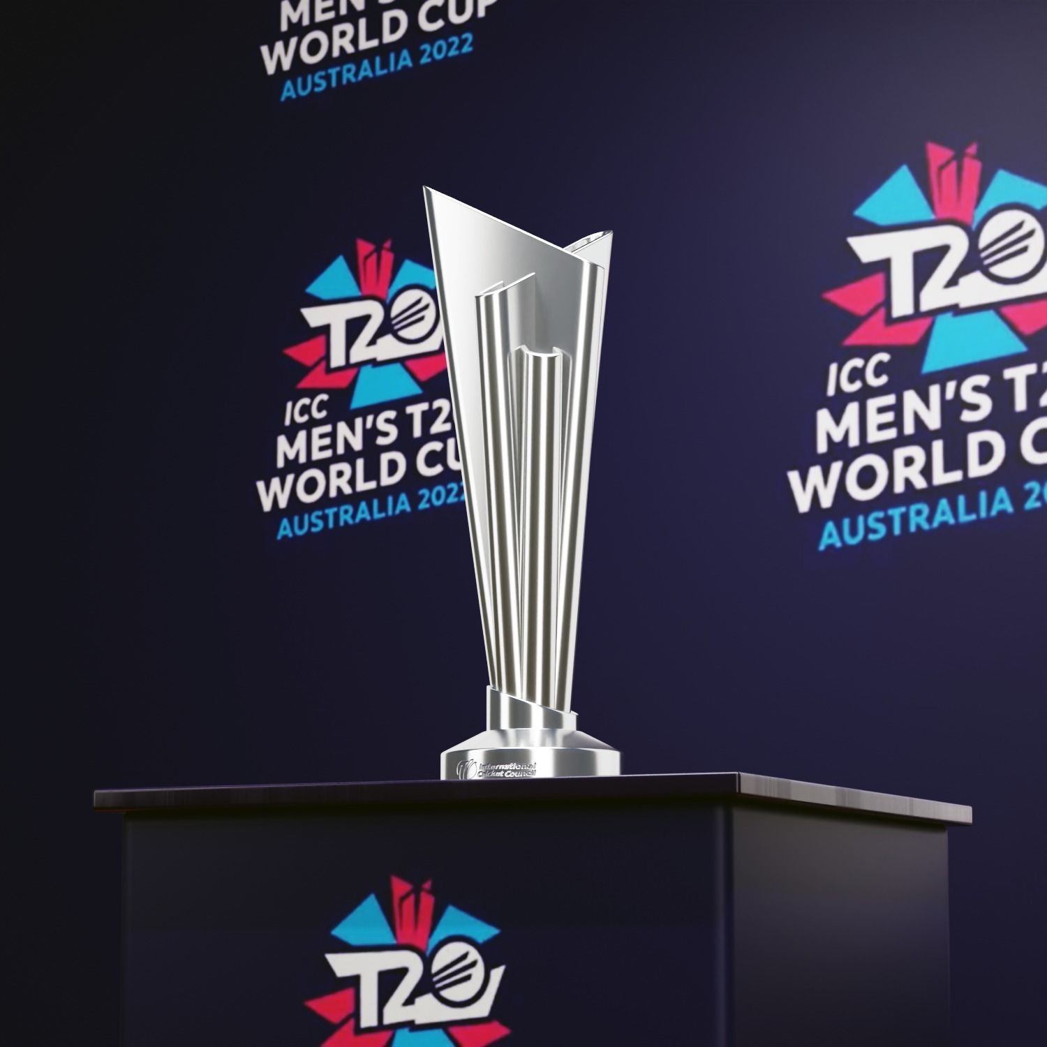 ICC T20 World Cup Trophy 3D model | CGTrader