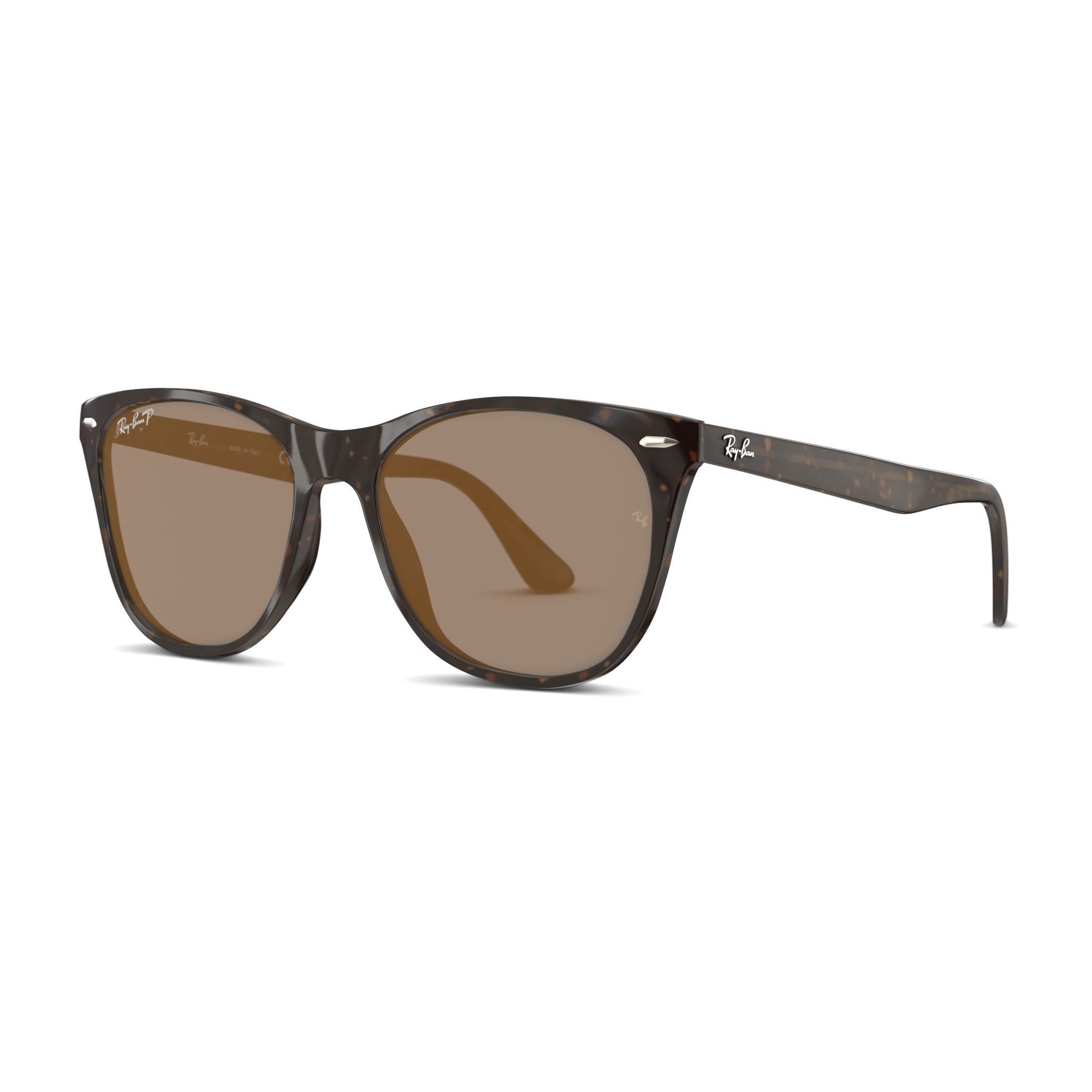 3D model Ray-Ban Wayfarer II Classic - RB2185 Sunglasses VR / AR / low ...