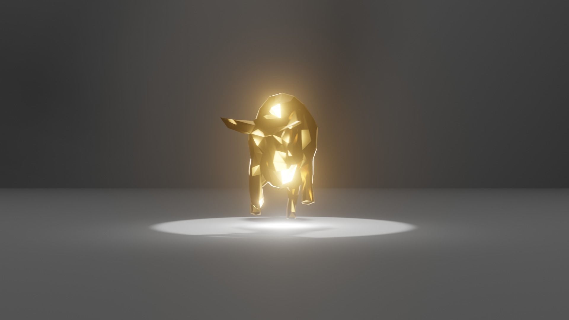 3D model Polygon Bull Low-Poly 3D Model VR / AR / low-poly | CGTrader