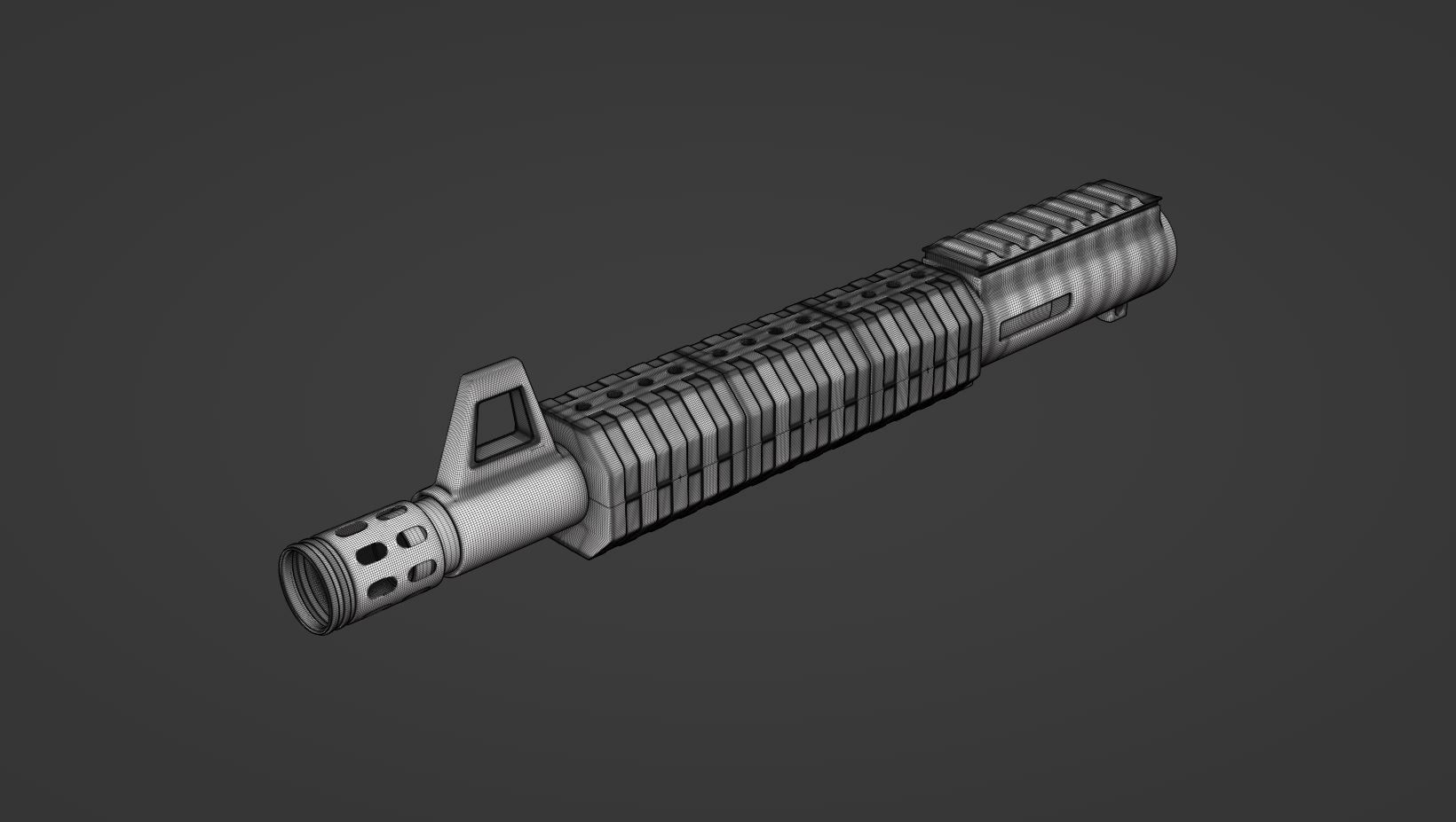 Hardsurface - Weapon 3D model | CGTrader