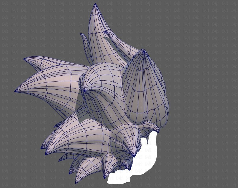 3D model Base Hair for Boy V47 VR / AR / low-poly | CGTrader