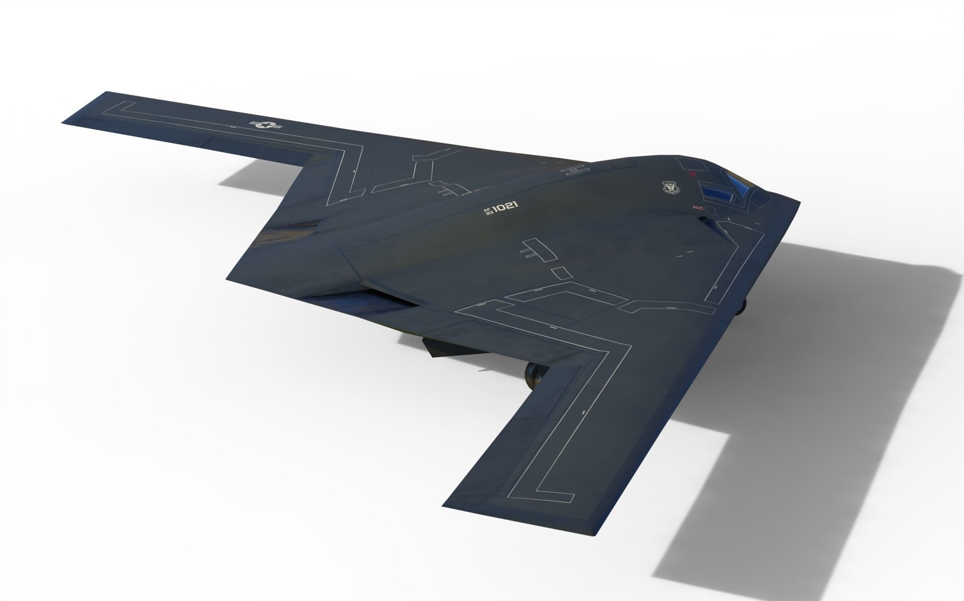 B-21 Raider bomber 3D model | CGTrader