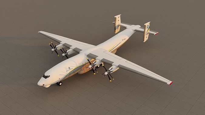Antonov An-22 3D model | CGTrader