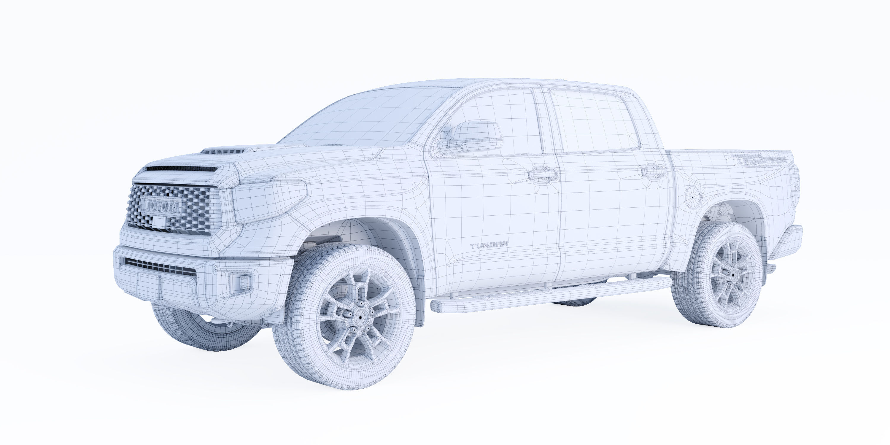 Toyota Tundra TRD Pro 2020 3D model | CGTrader