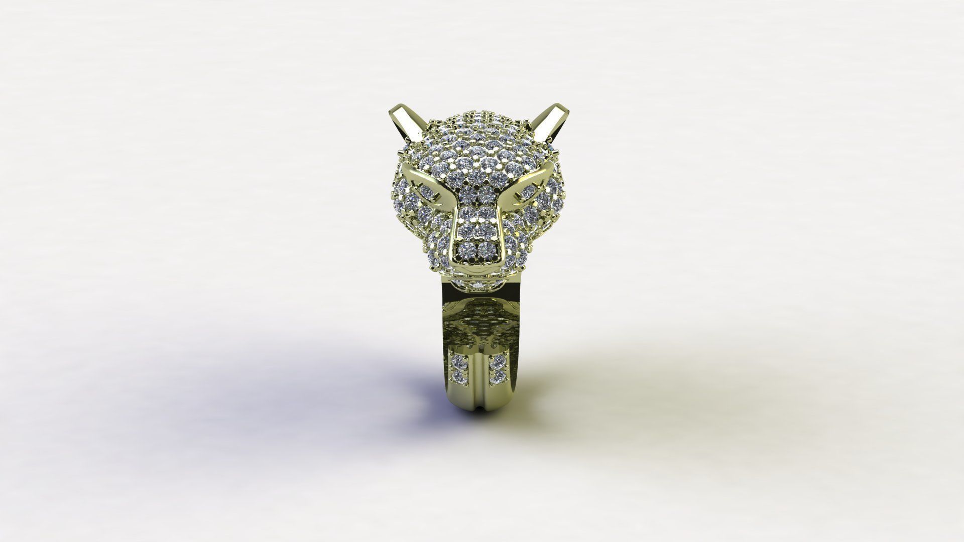 Tiger Ring Puma 3D model | CGTrader