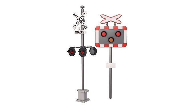 Railroad Crossing Toy