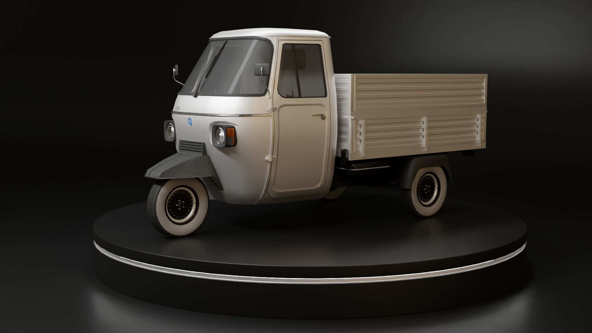 3D model Piaggio Ape P601 VR / AR / low-poly | CGTrader