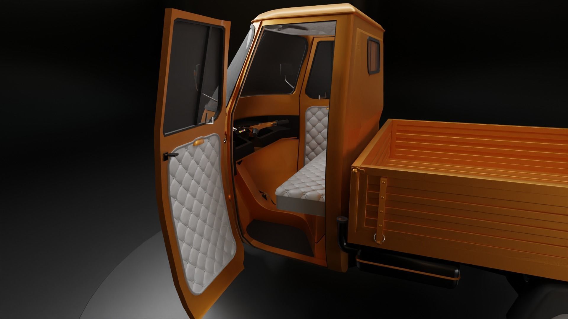 3D model Piaggio Ape P601 VR / AR / low-poly | CGTrader
