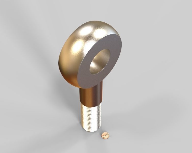 M48 Eye Bolt 3D model 3D printable | CGTrader