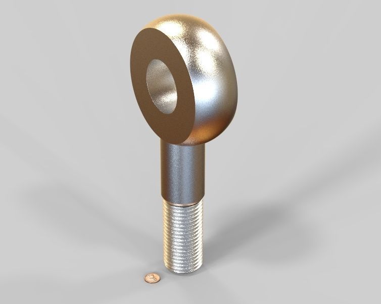 M48 Eye Bolt 3D model 3D printable | CGTrader