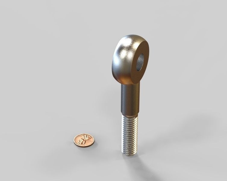 M14 Eye Bolt 3D model 3D printable | CGTrader