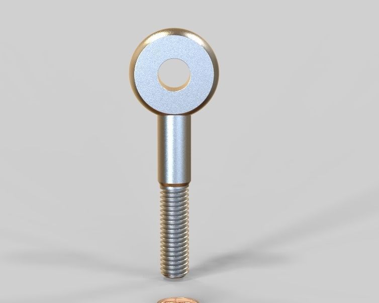 M14 Eye Bolt 3D model 3D printable | CGTrader