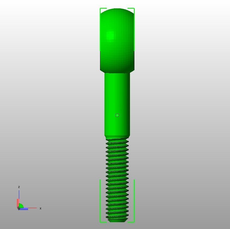 M8 Eye Bolt 3D model 3D printable | CGTrader