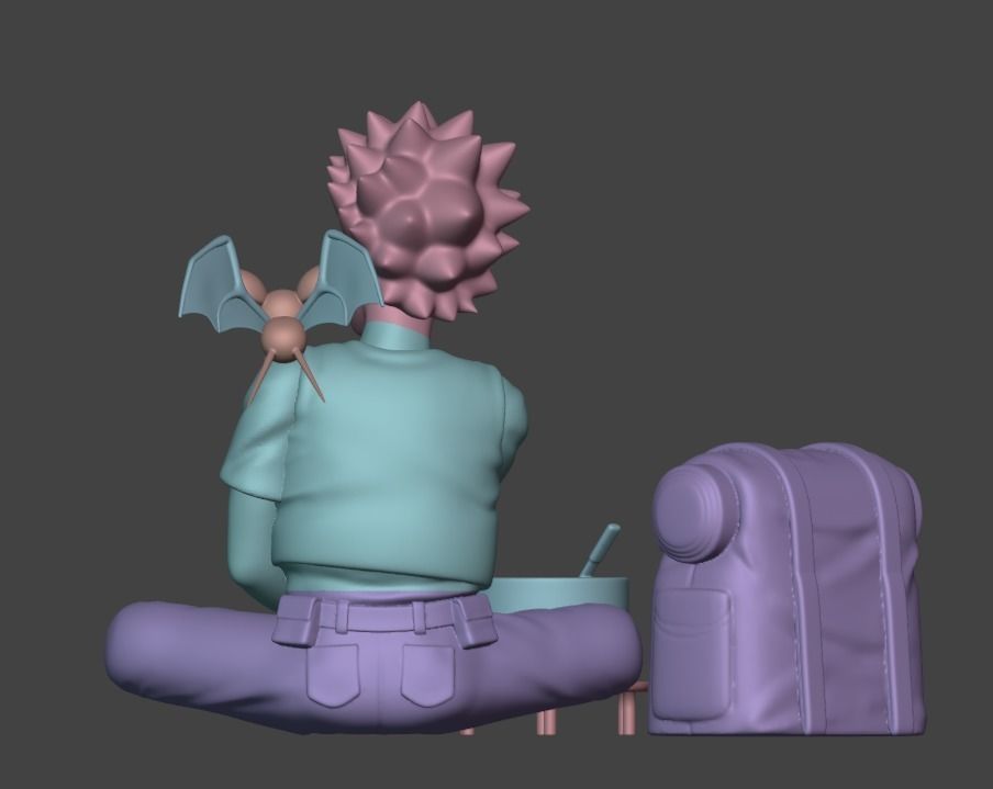 Brock cooking - Pokemon - 3D PRINT 3D model 3D printable | CGTrader