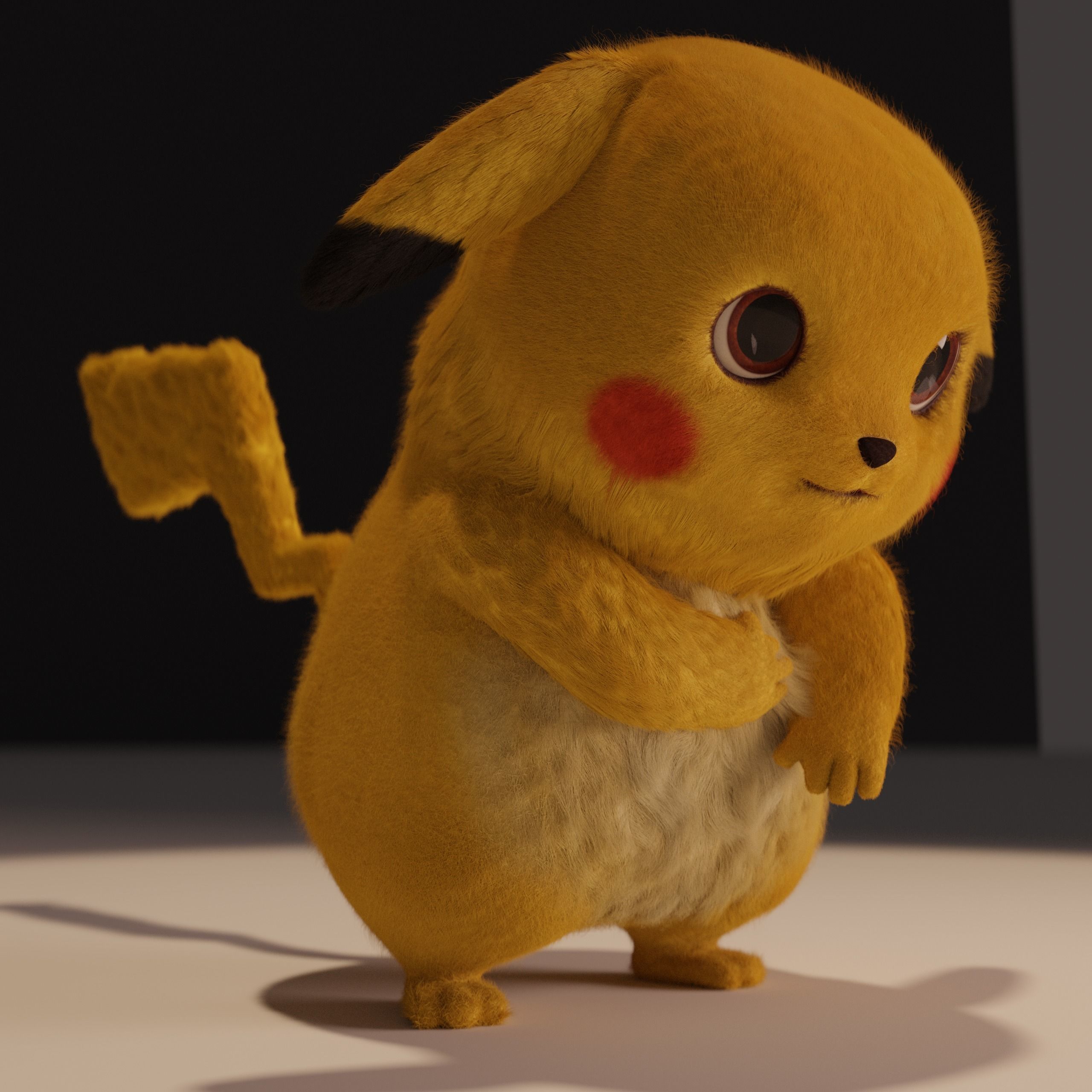 3D model pikachu in pokemon movie VR / AR / low-poly | CGTrader