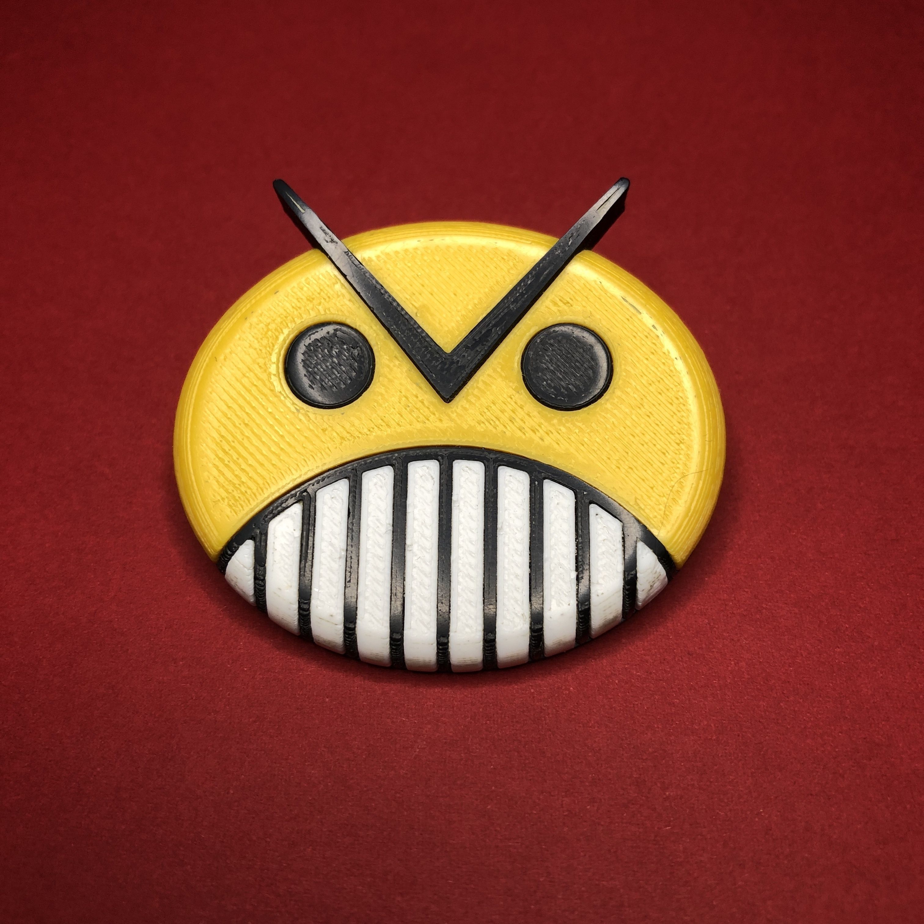 Warhammer 40K Angry Marines Chapter Emblem Badges 3D model 3D printable ...