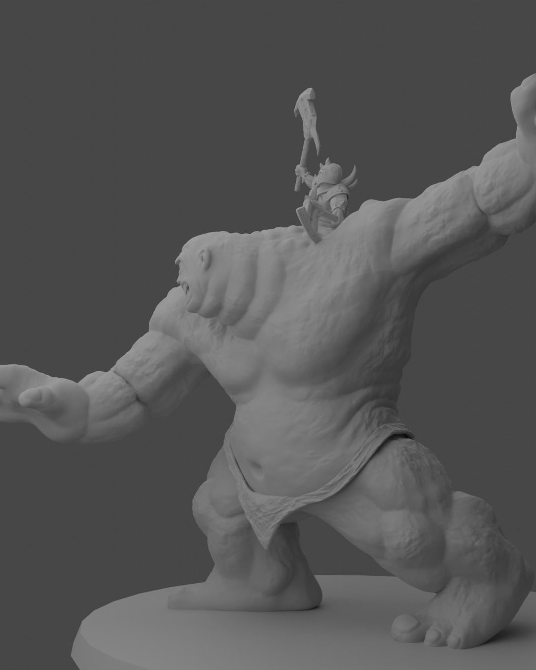 GOW BeastLord and Cyclops 3D model | CGTrader