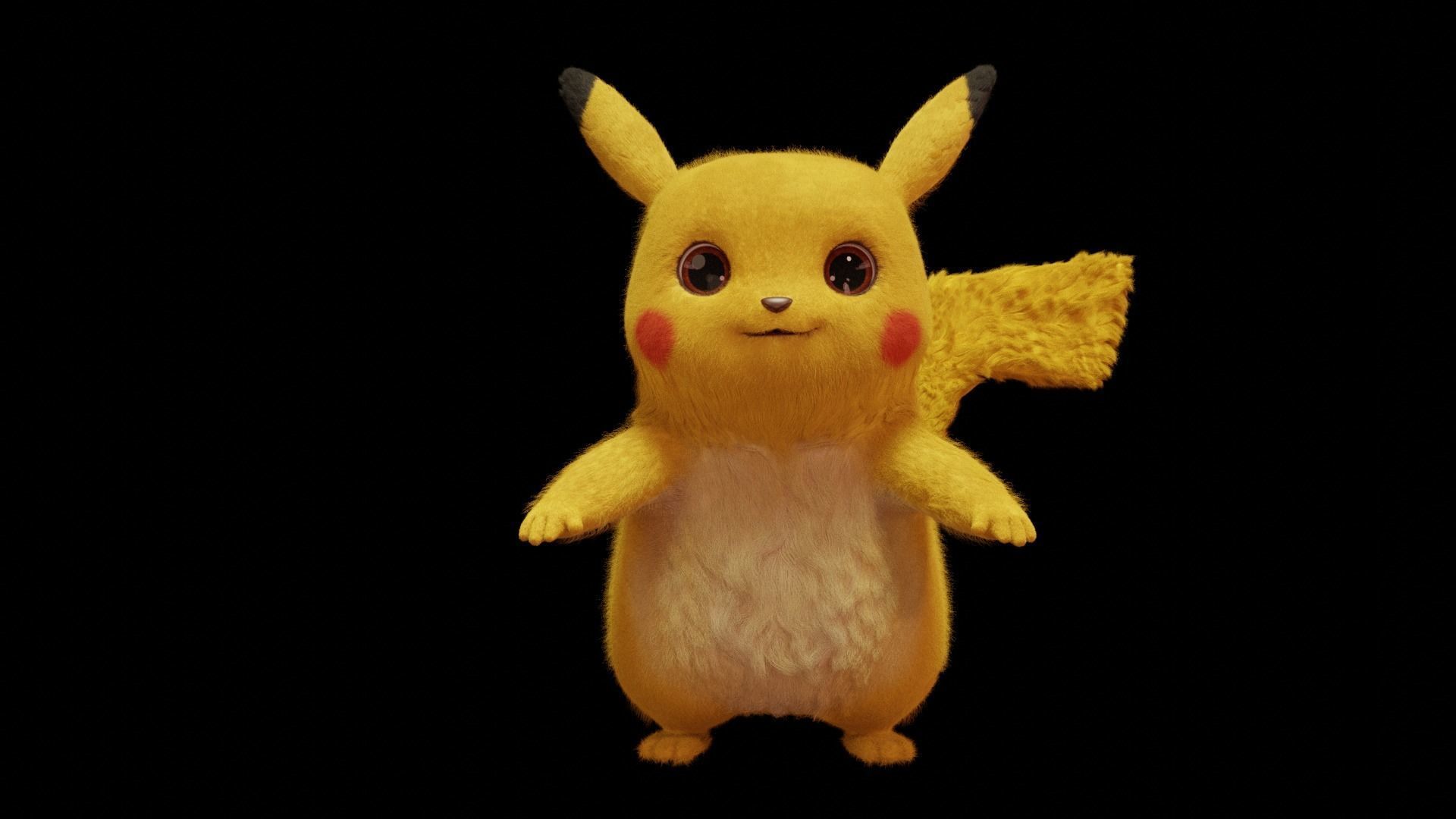 3D model robot pikachu and pikachu VR / AR / low-poly | CGTrader