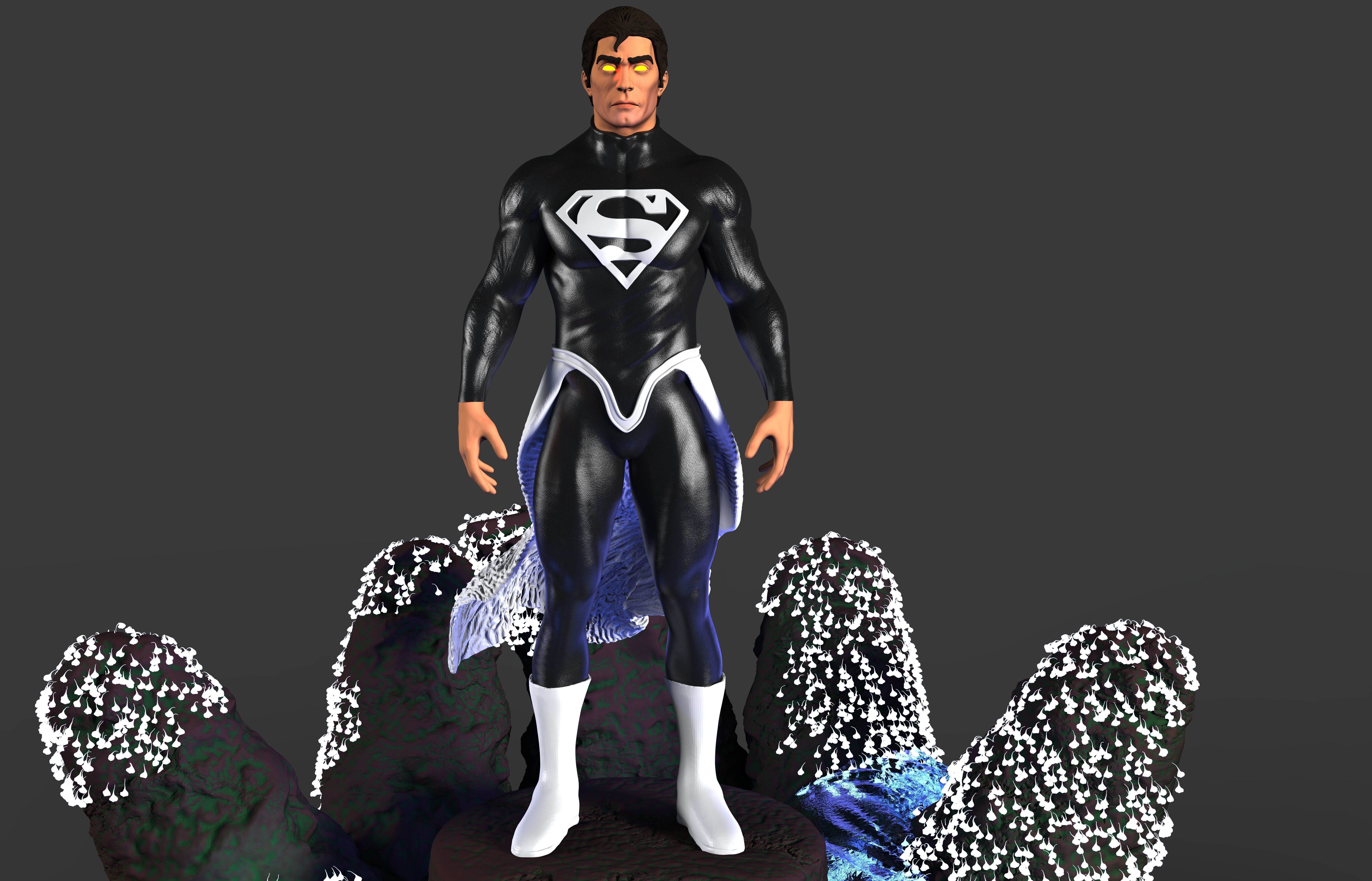 Superman Statue 3d Printable 3D print model 3D model 3D printable ...