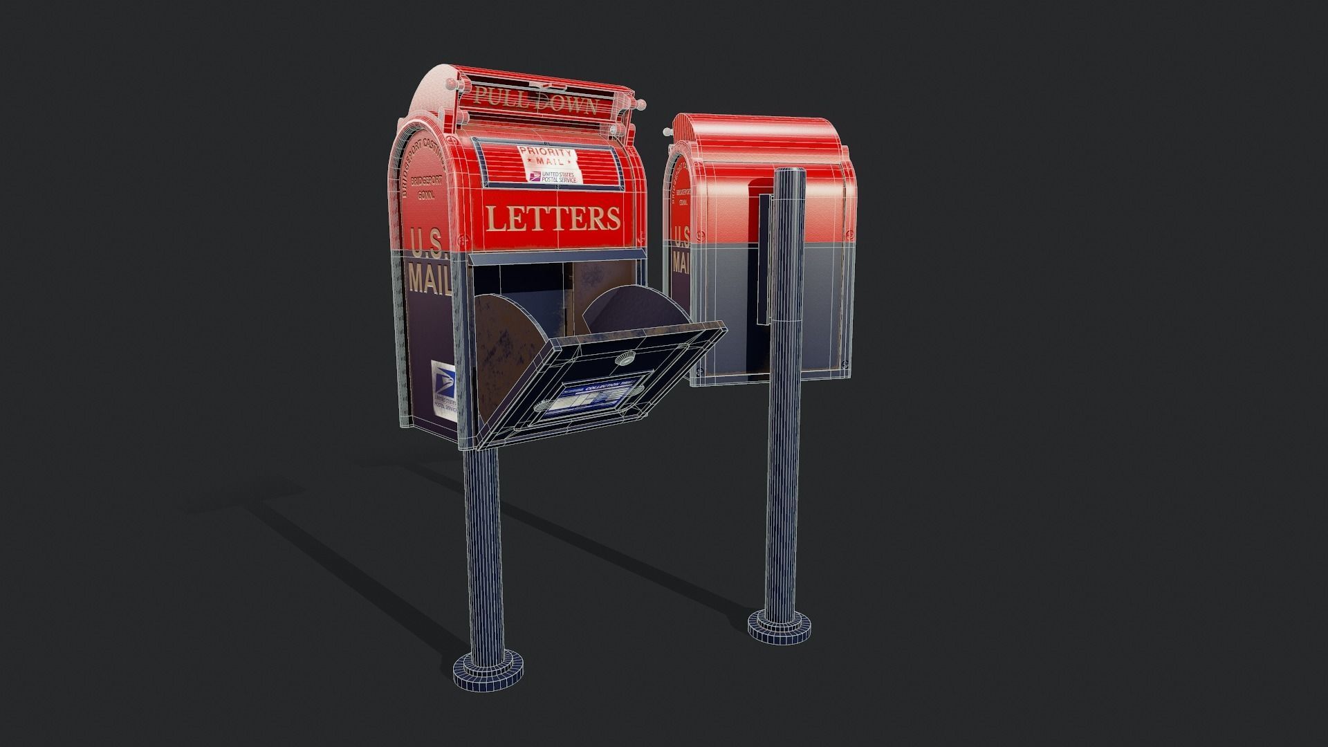 3D model Mailbox - Tutorial Included VR / AR / low-poly | CGTrader