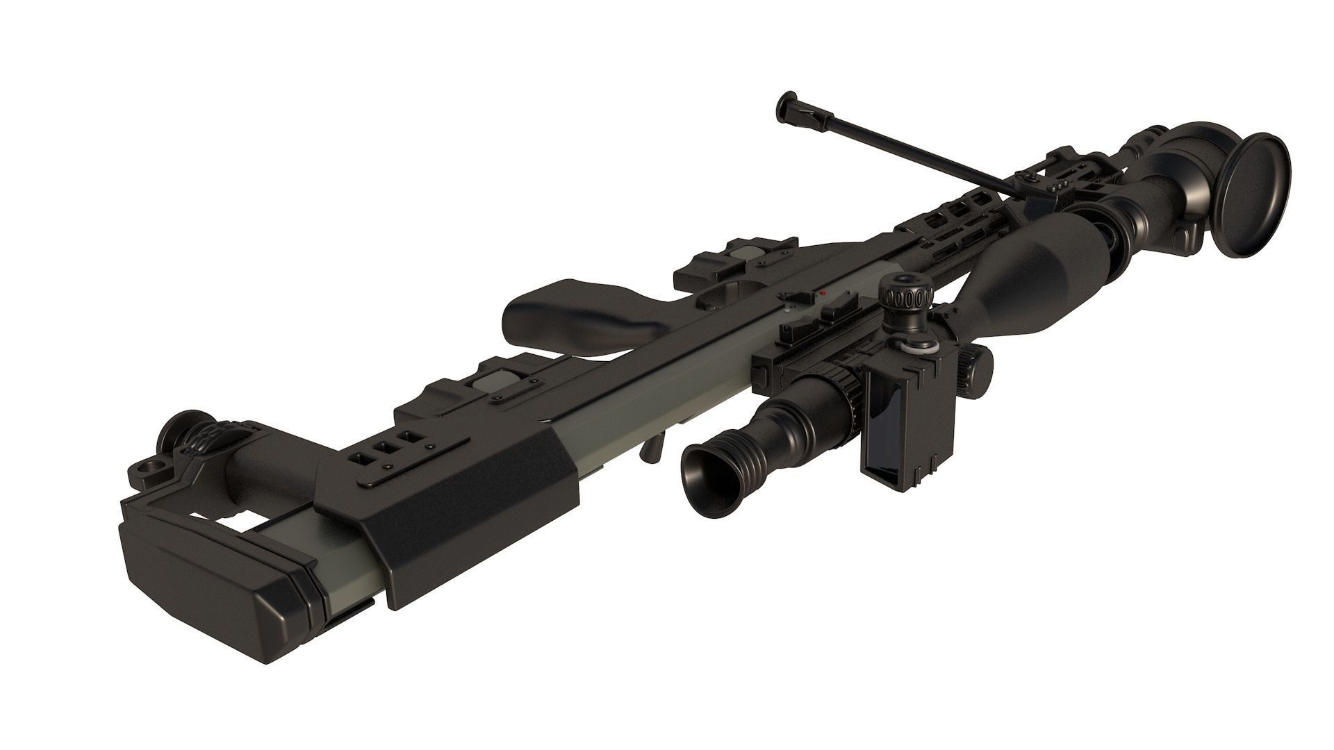 Sniper Rifle DSR-50 3D model | CGTrader