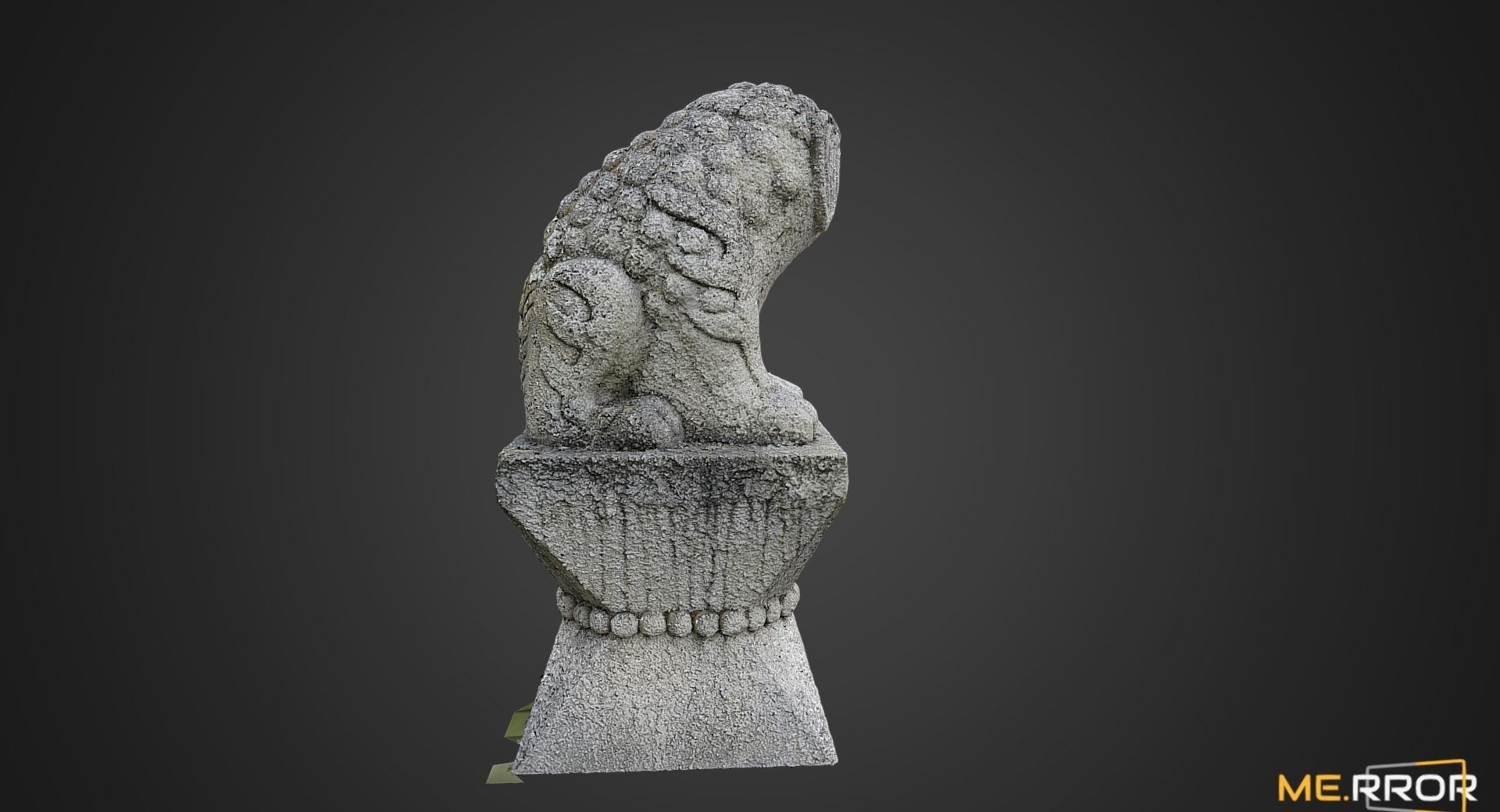 3D model Heatea Mythical Unicorn Lion Statue VR / AR / low-poly | CGTrader