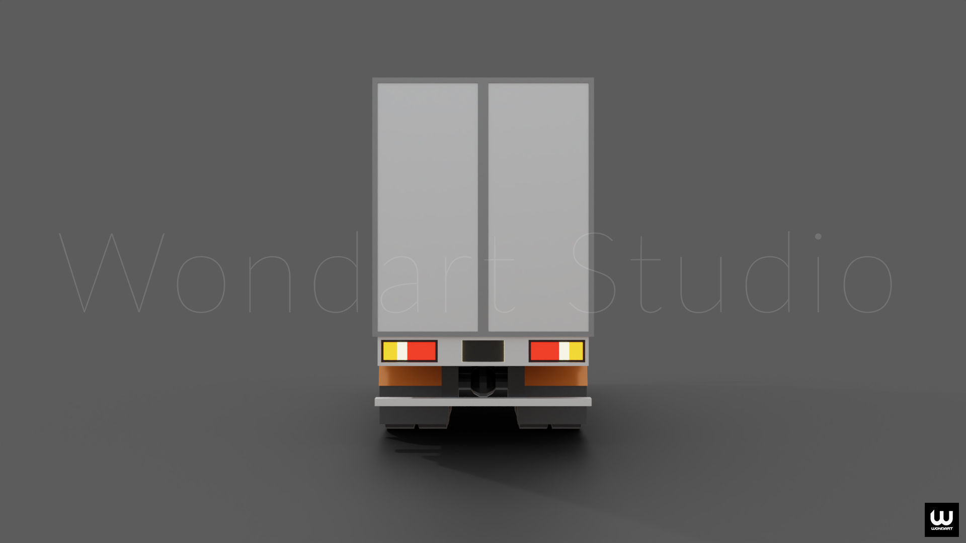 3D model Concept Cartoon Lorry Truck VR / AR / low-poly | CGTrader