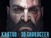3D model Kratos - God of War - Fan Art 3d model VR / AR / low-poly ...