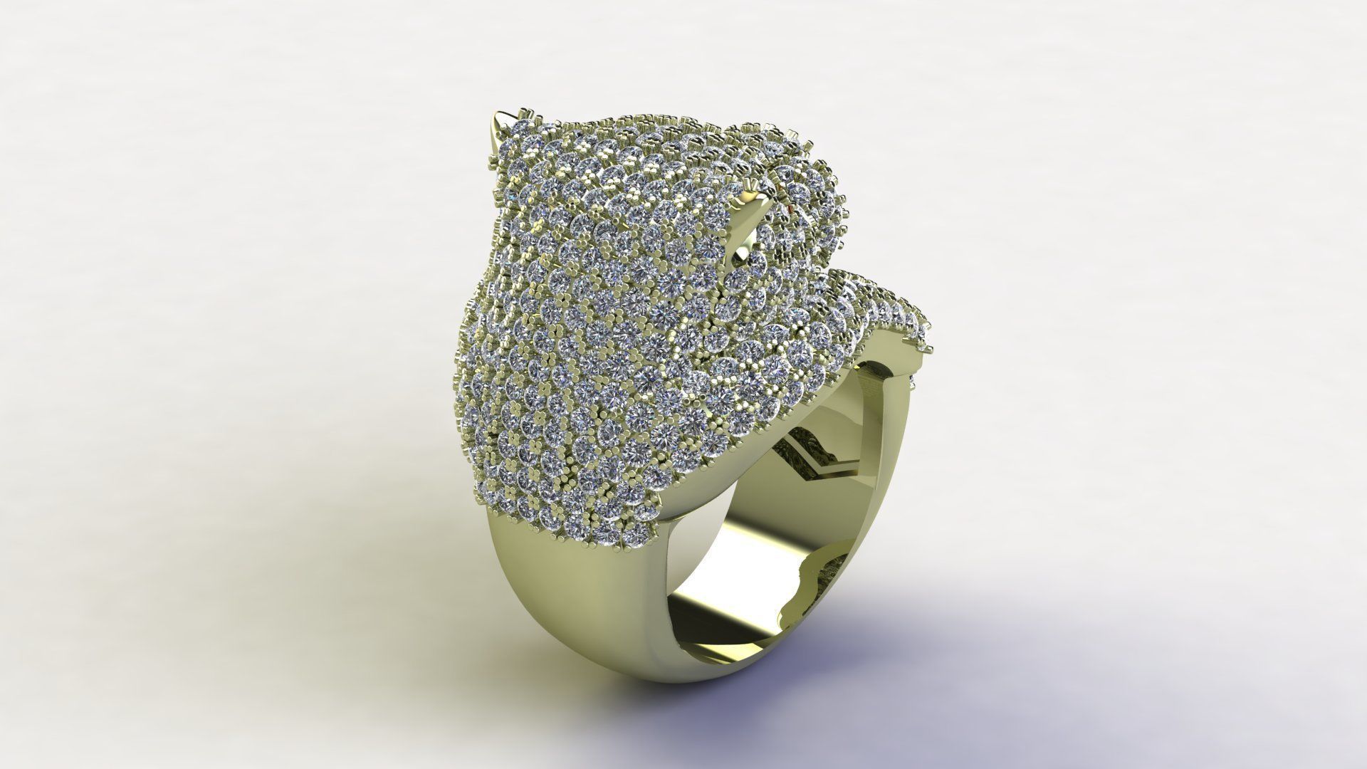 Tiger Ring Puma 3D model | CGTrader