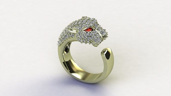 Tiger Ring Puma 3D model | CGTrader