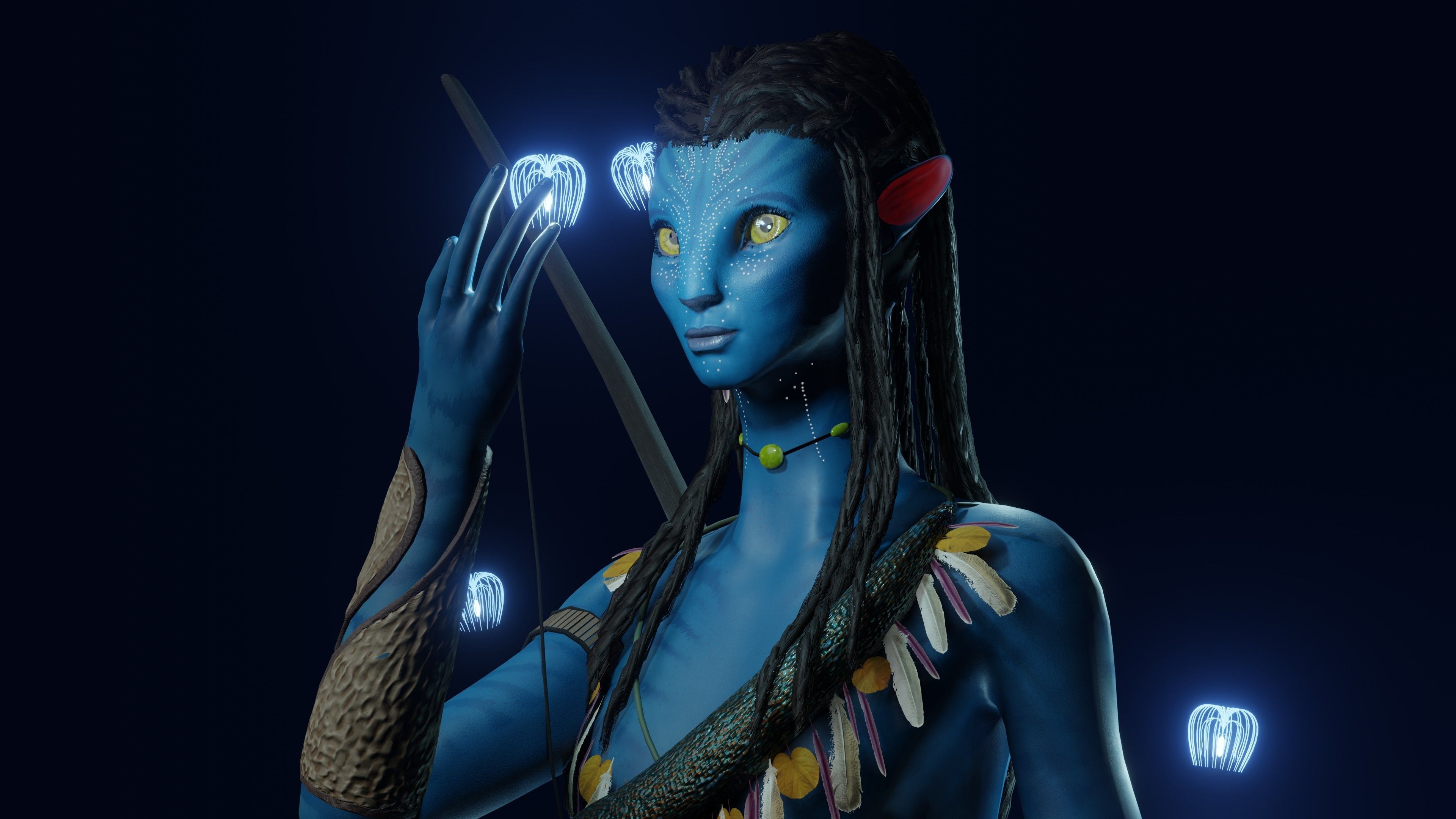 3D model Avatar Neytiri Game-ready character VR / AR / low-poly | CGTrader