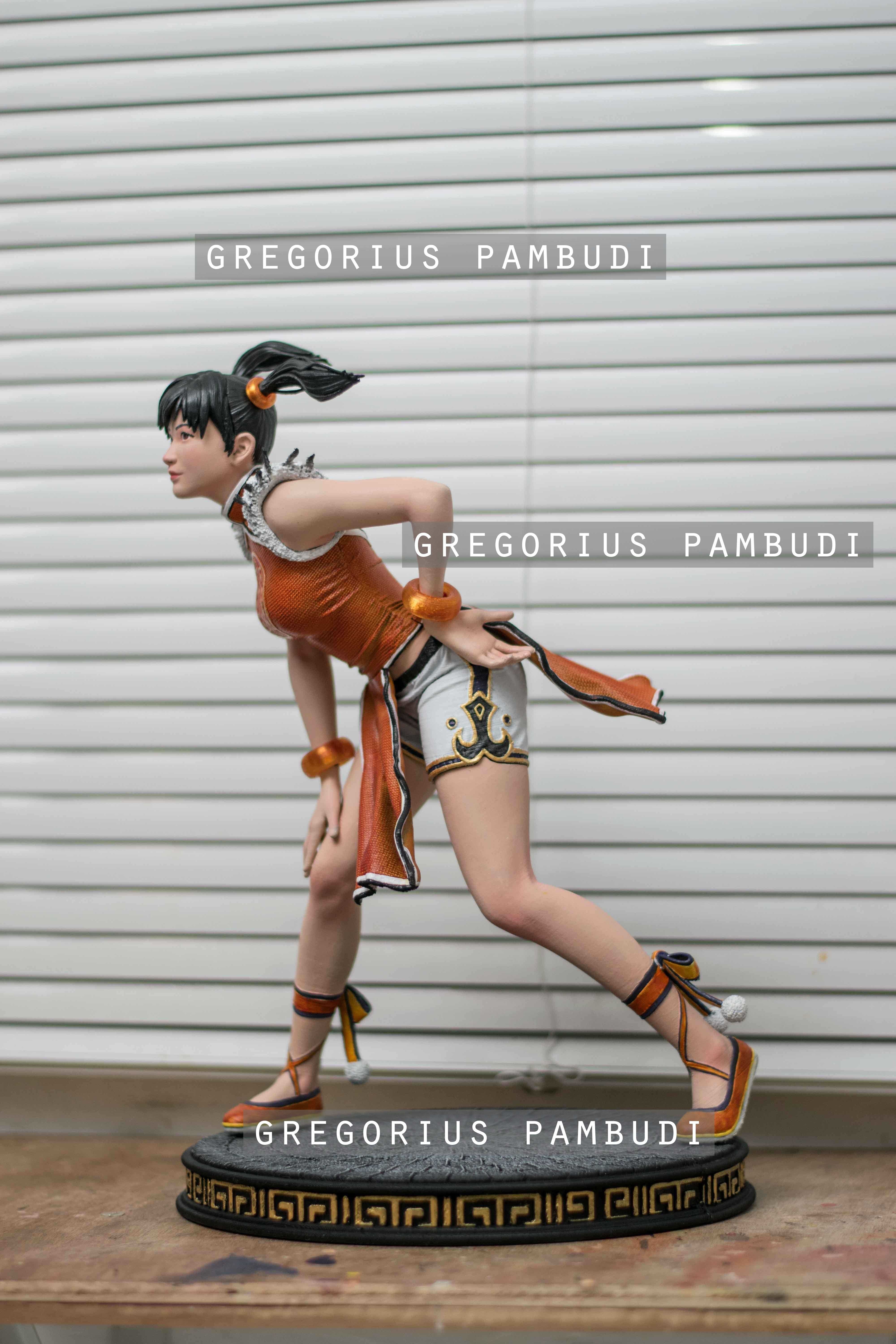 Ling Xiaoyu Tekken Fan Art Statue 3d Printable 3D model 3D printable | CGTrader