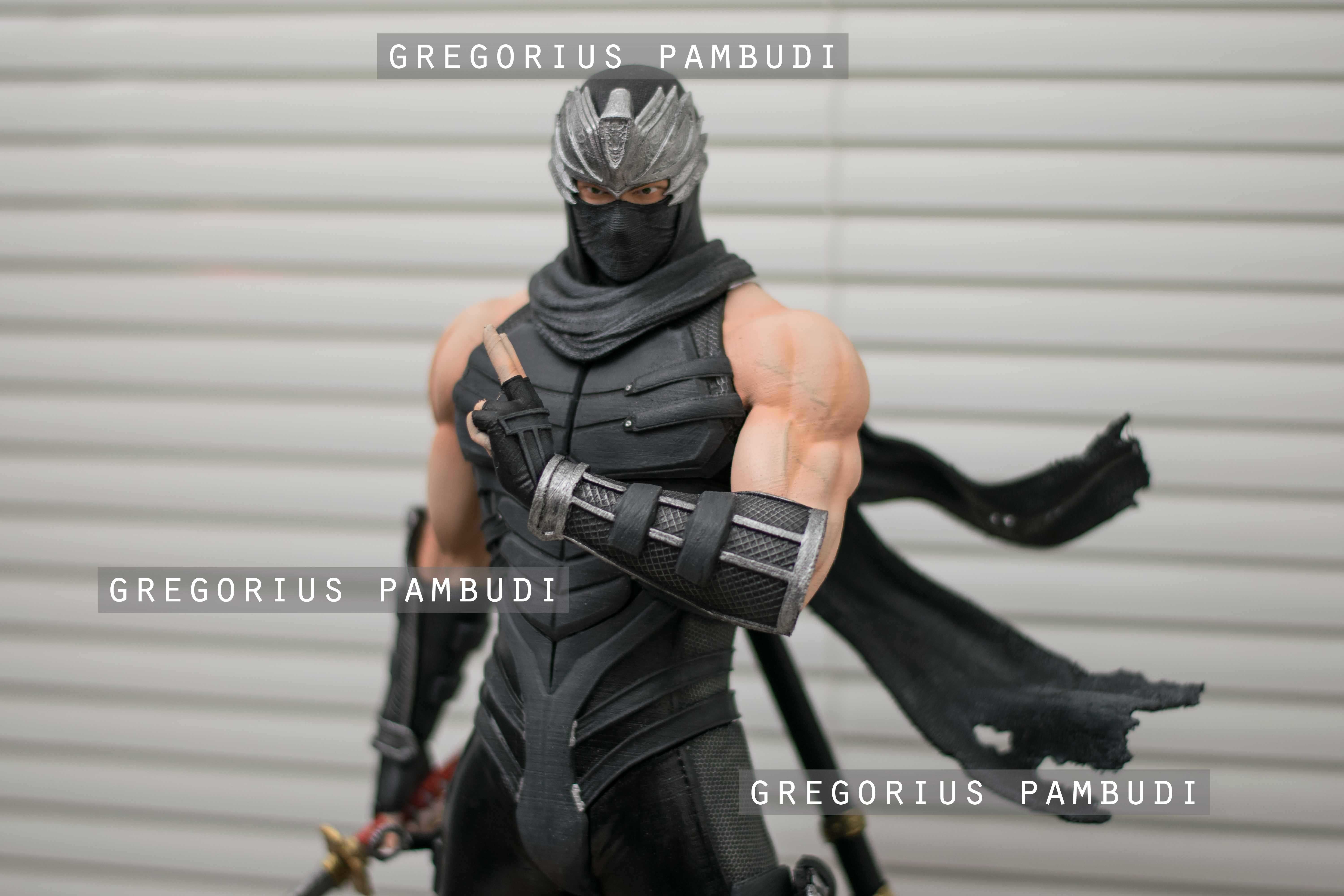 Ryu Hayabusa Ninja Gaiden Fan Art Statue 3d Printable 3D model 3D ...