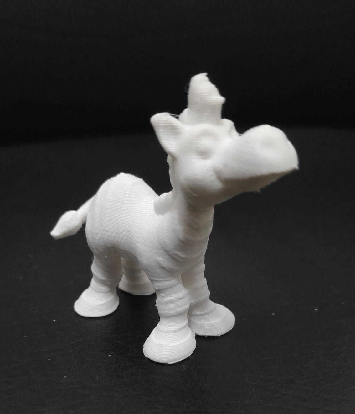 Cartoon Zebra 3D model 3D printable | CGTrader