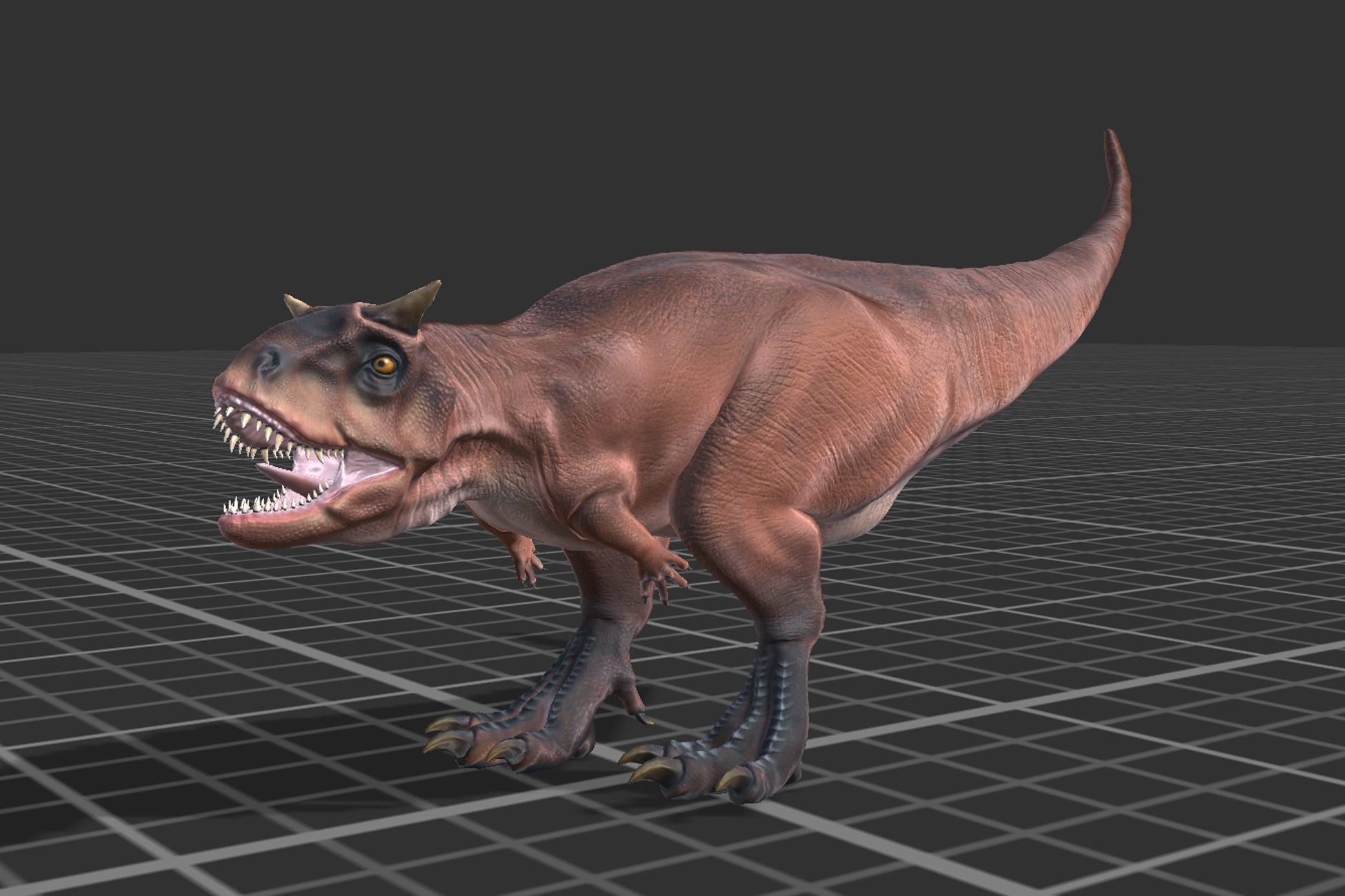 3D model Carnotaurus VR / AR / low-poly | CGTrader