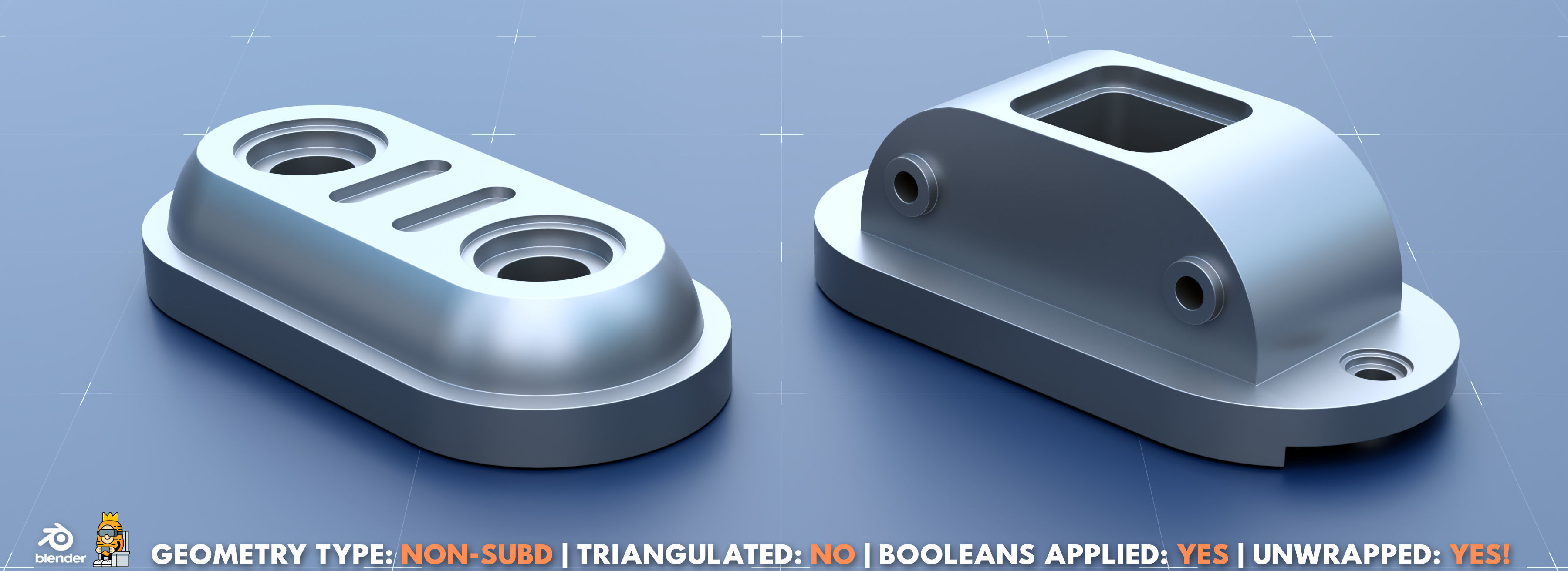 Simple Connector Kitbash Pack 1 3D model | CGTrader