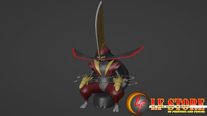 Pokemon Kingambit 3D model | CGTrader