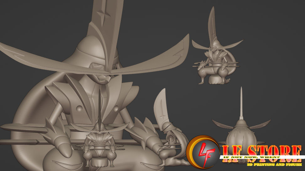 Pokemon Kingambit 3D model | CGTrader