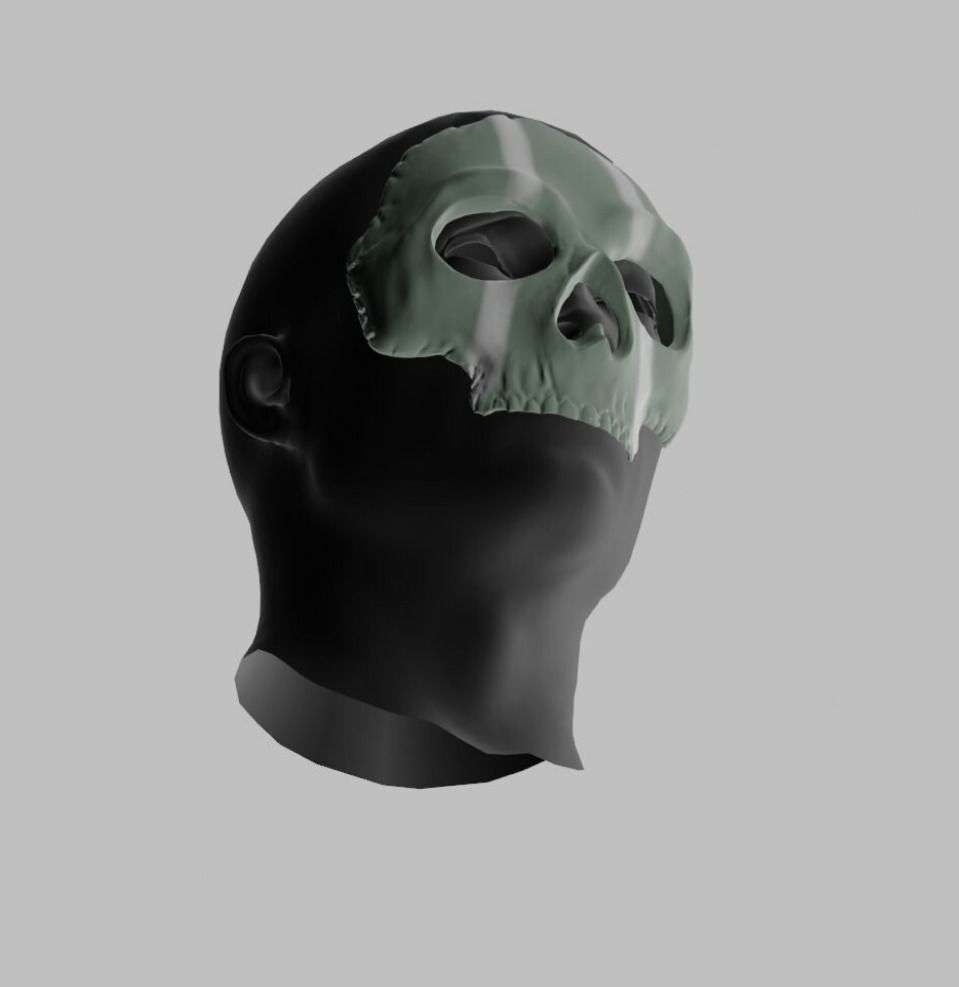 COD GHOST Simon Riley Op Mask STL - Warzone - Call of Duty 3D model 3D ...