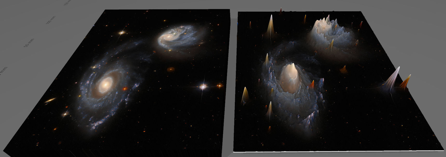 ARP-MADORE 608-333 DEEP SKY OBJECT 3D SOFTWARE ANALYSIS 3D model 3D ...