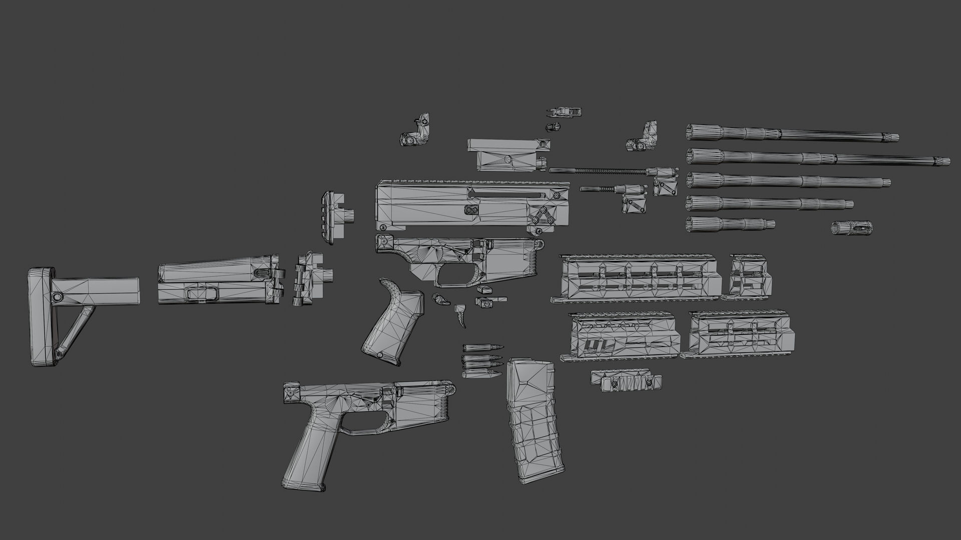 3D model BT APC Rifle VR / AR / low-poly | CGTrader
